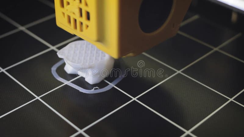 Printer 3d Device with Numerically Controlled Machine,creates Models a ...