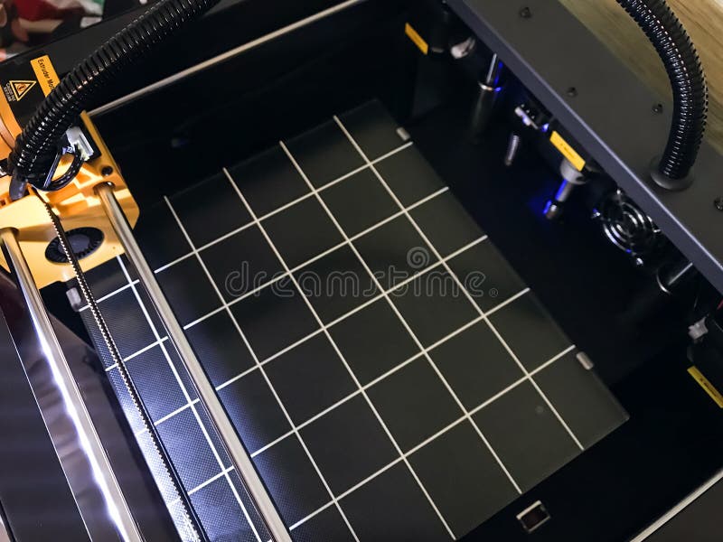 Printer 3d Device with Numerically Controlled Machine,creates Models a ...