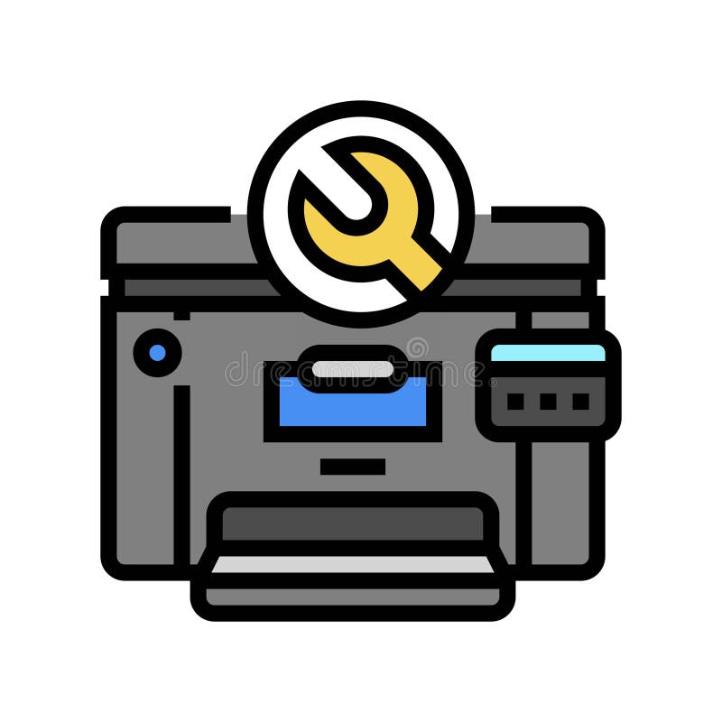 Fixing Printer Stock Illustrations – 711 Fixing Printer Stock ...
