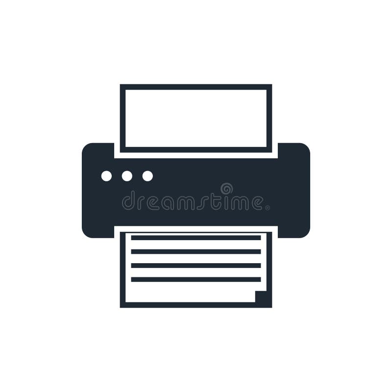 Copy and Print Logo, Simple Style Stock Vector - Illustration of ...