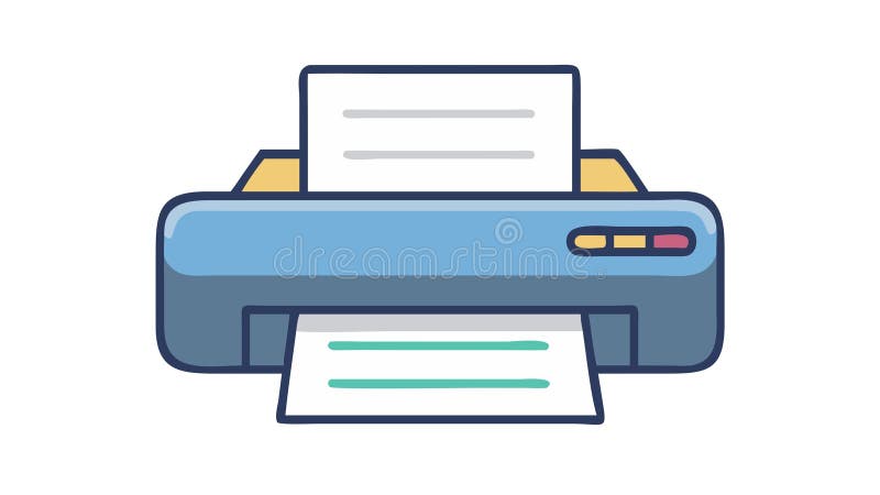 Printer Icon Document Printing Hard Copy Output, Vector Design ...
