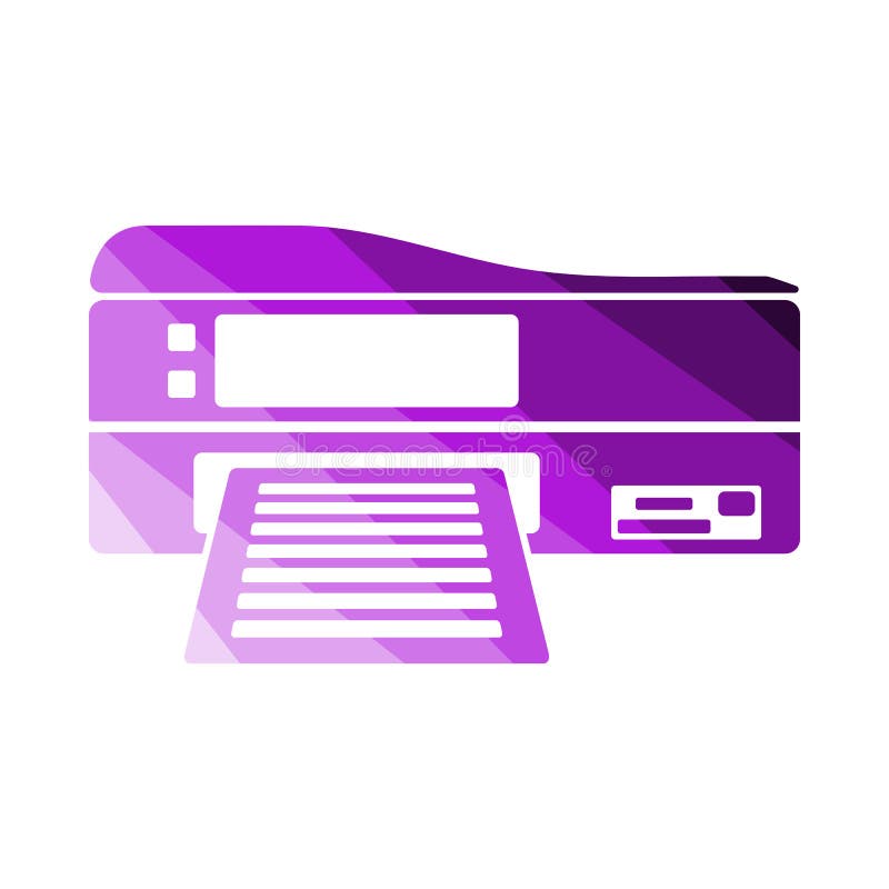 Printer Icon stock vector. Illustration of interface - 147093952