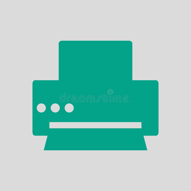 Printer Icon stock vector. Illustration of simple, vector - 148736732