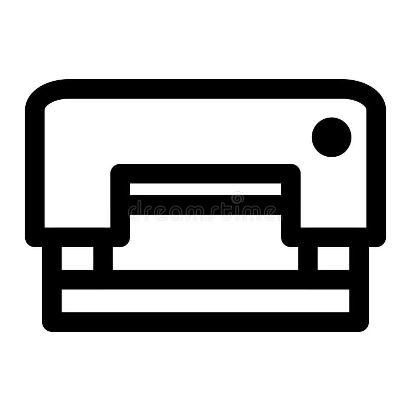 Camera Printer Black Outline Stock Illustrations – 511 Camera Printer ...