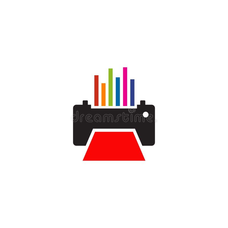 Logo Printer Service Stock Illustrations – 737 Logo Printer Service ...