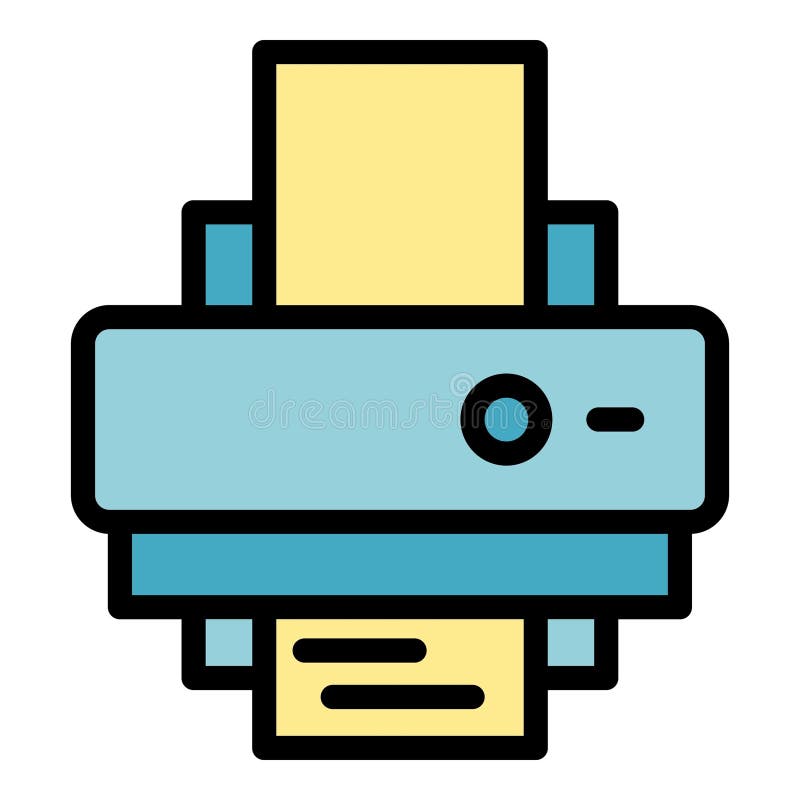 Printer Icon Outline Vector. Ui Interface Stock Vector - Illustration ...