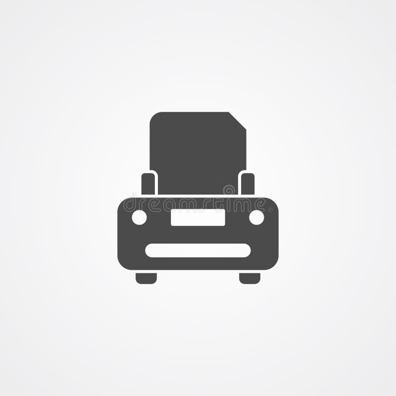 Printer Vector Icon Sign Symbol Stock Vector - Illustration of modern ...