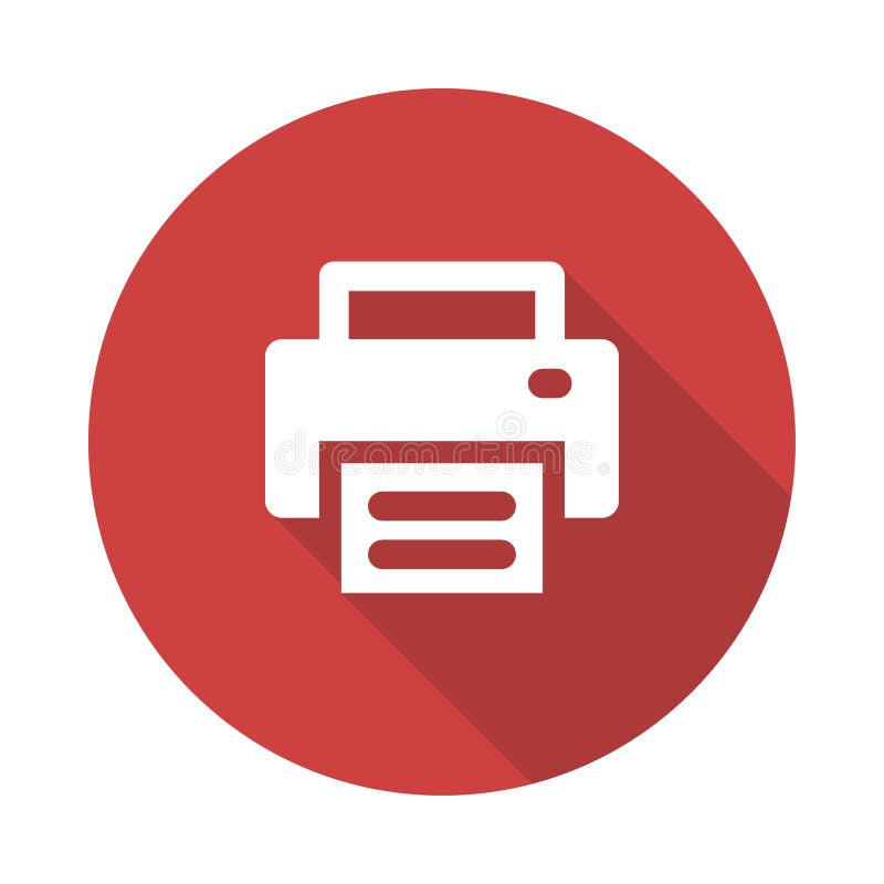 Printer icon stock vector. Illustration of icon, printer - 98721953