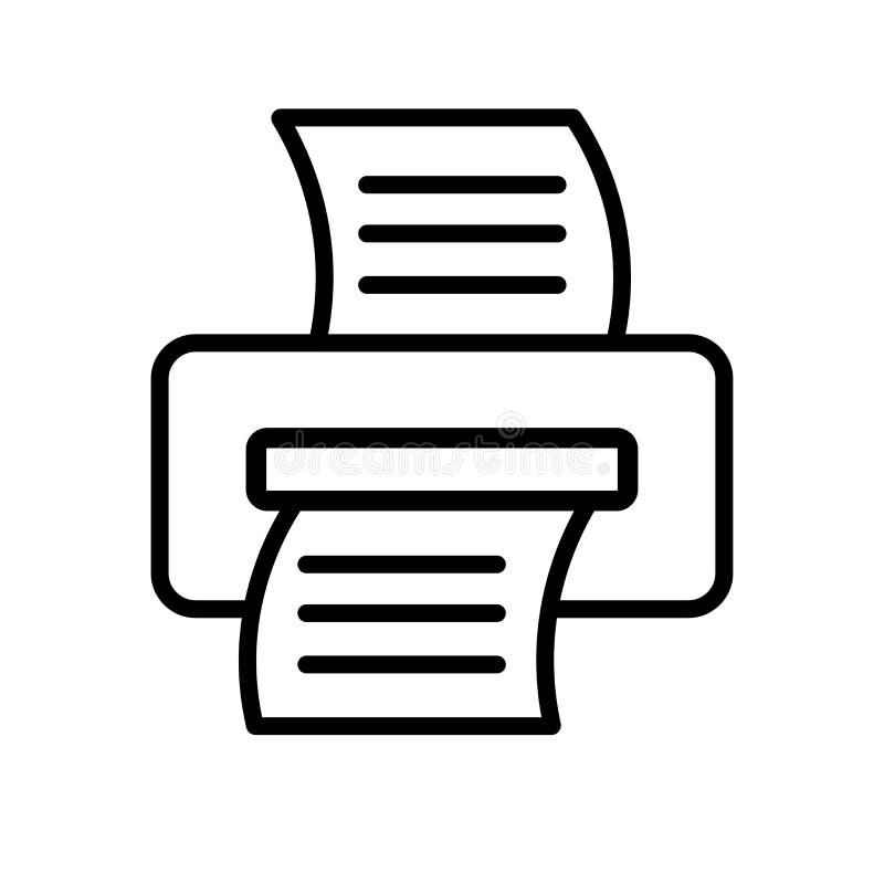 Machine Press Icon Vector Isolated on White Background, Machine Press ...