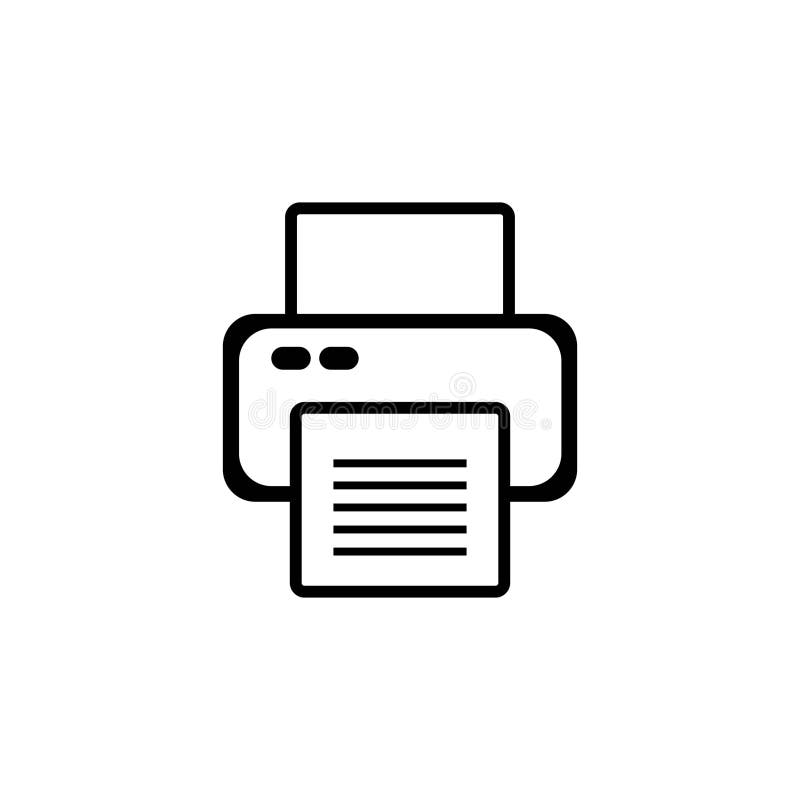 Printer icon stock vector. Illustration of peripheral - 282899634 Printer icon stock vector. Illustration of peripheral - 282899634
