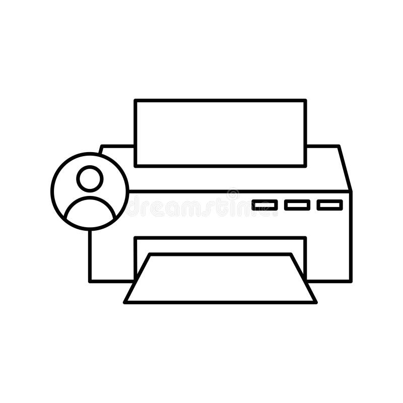 Printer, Image, Photography, Image Printer Icon Stock Vector ...