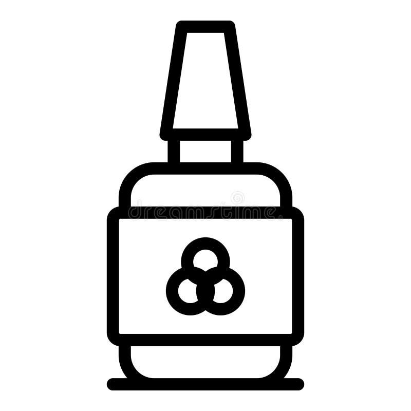 Printer Ink Icon, Outline Style Stock Vector - Illustration of business ...