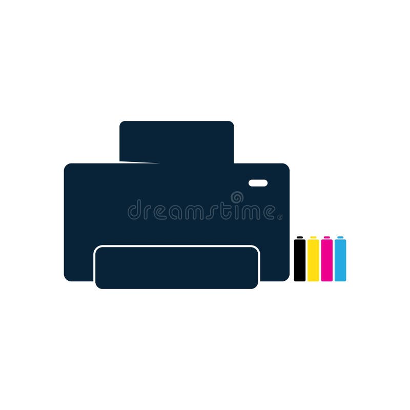 Printer logo vector stock illustration. Illustration of print - 329710794