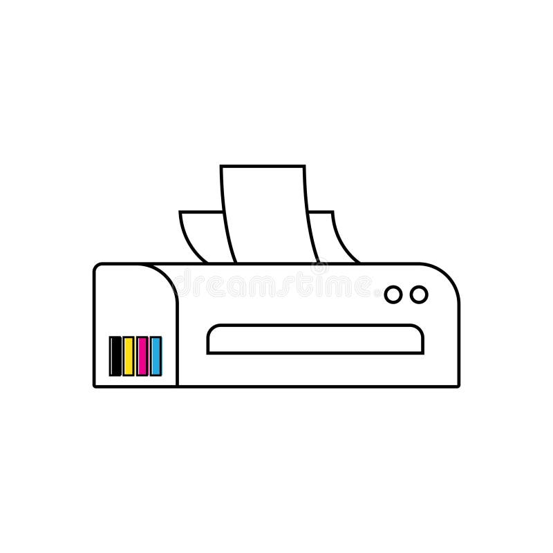 Printer logo vector stock illustration. Illustration of copy - 329710806