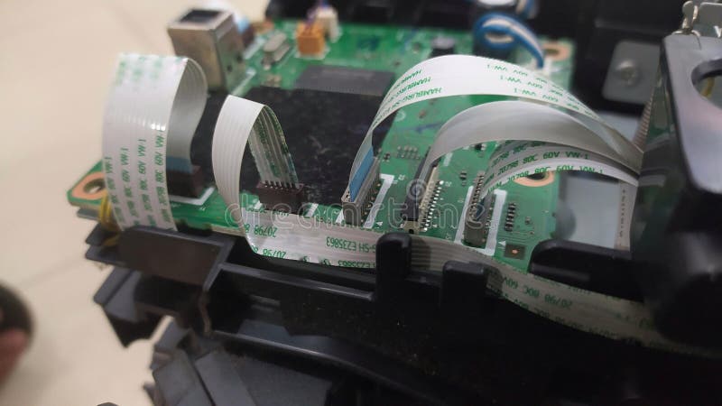 Printer Machine Electrical Circuit Stock Photo - Image of engine ...