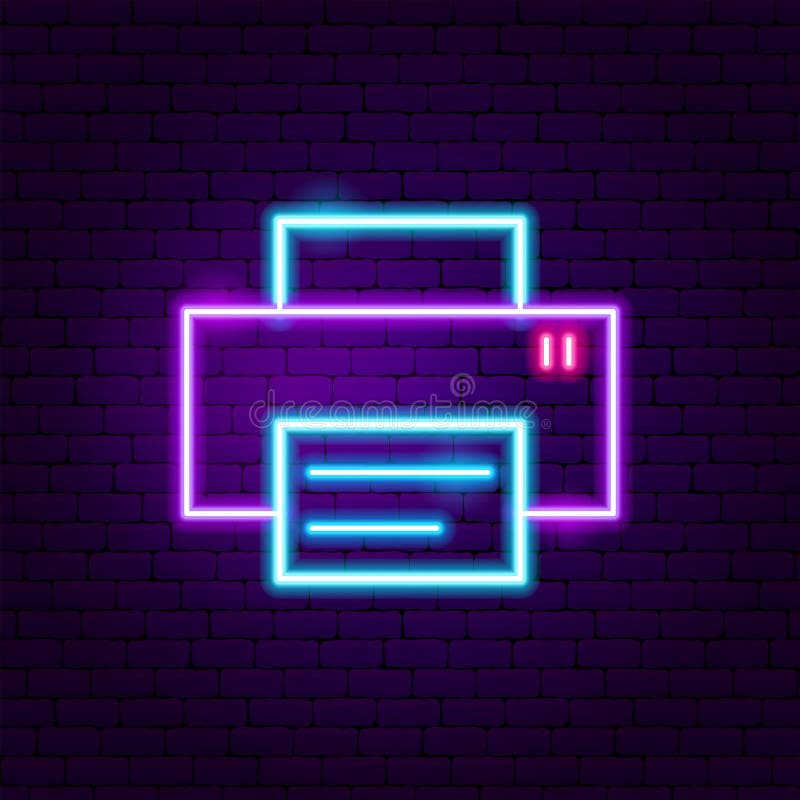 Printer Neon Label Stock Illustrations – 7 Printer Neon Label Stock ...