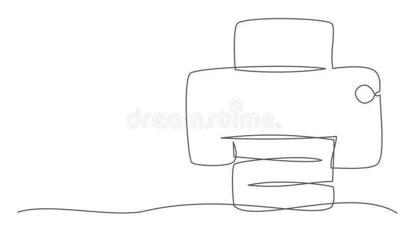 Printer Drawing Stock Illustrations – 5,334 Printer Drawing Stock ...