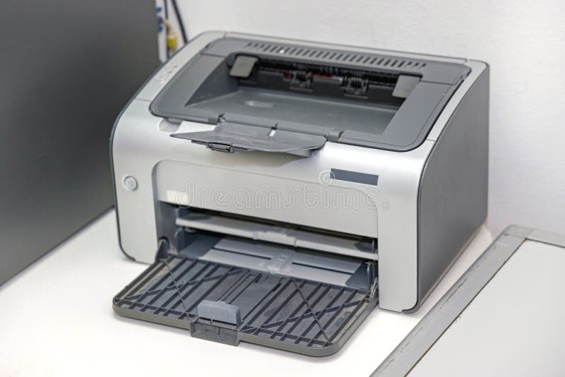 Printer without Paper stock photo. Image of office, 2022 - 252586590