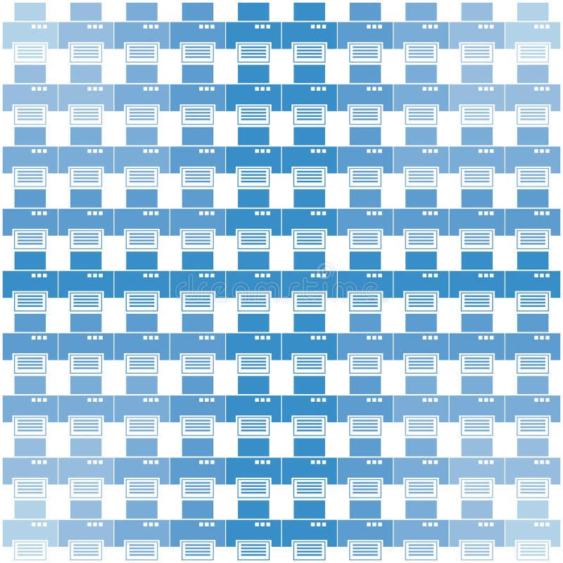 Printer Pattern Background. Vector Illustration Decorative Design Stock ...