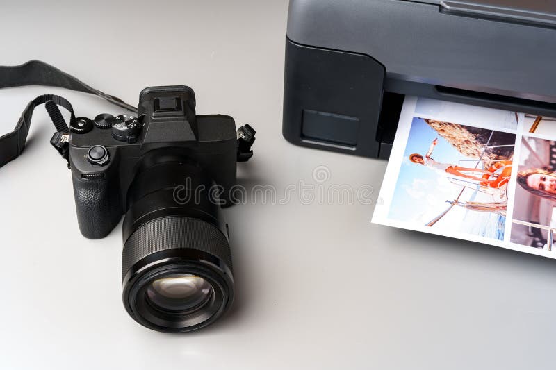 Old Camera Printing Out Money Stock Image - Image of lifestyle, camera ...