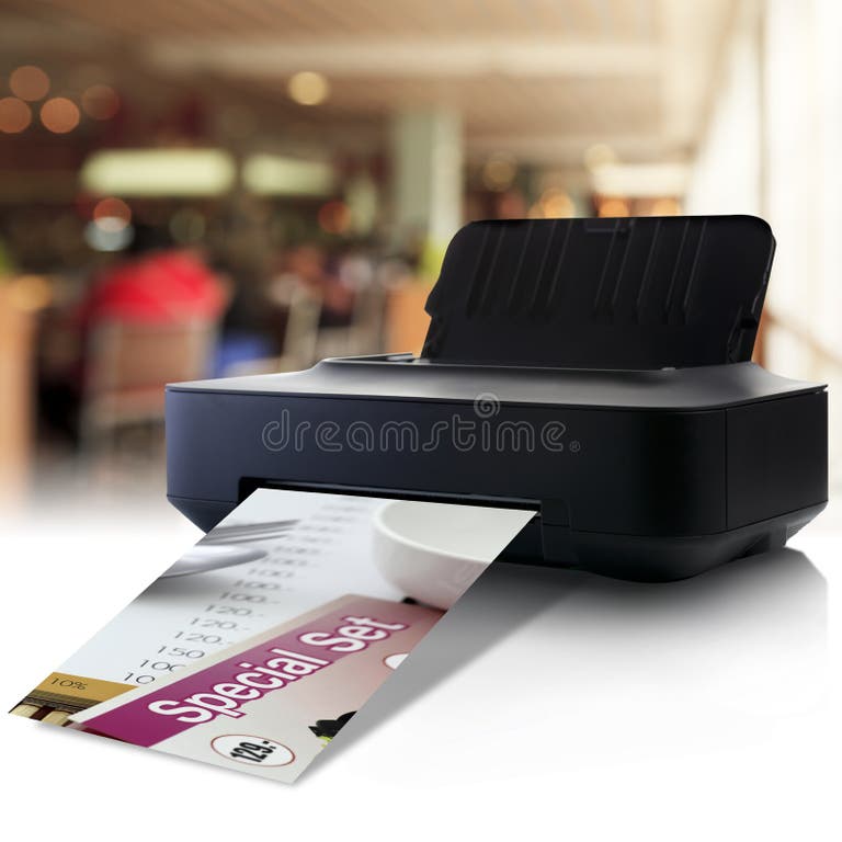 Printer and picture stock image. Image of professional - 31207059