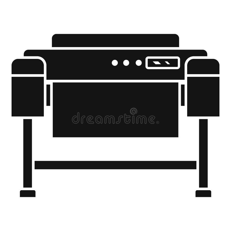 Printer Plotter Icon, Simple Style Stock Vector - Illustration of ...