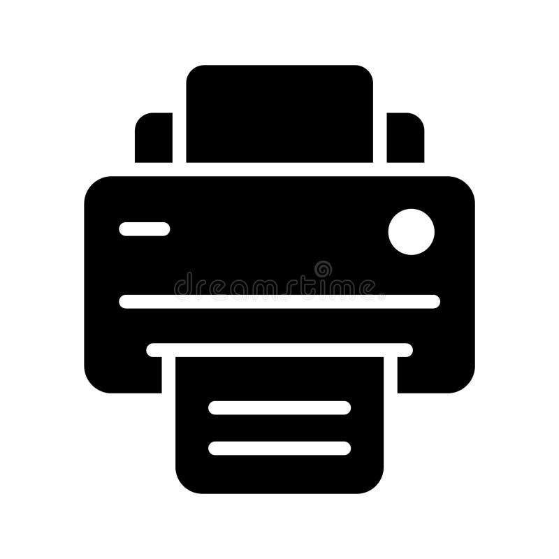 Printer stock vector. Illustration of photocopy, device - 336378628