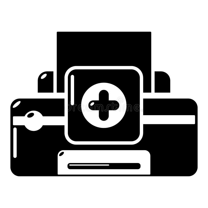 Printer Repair Icon, Simple Style. Stock Vector - Illustration of ...