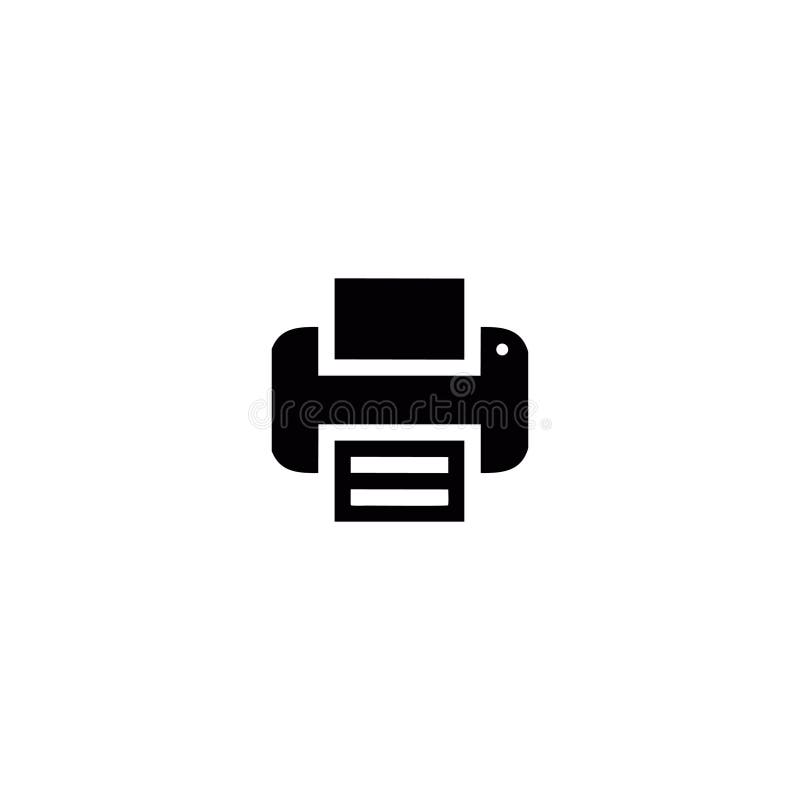 Printer Scanner Icon and Simple Flat Symbol for Web Site, Mobile, Logo ...