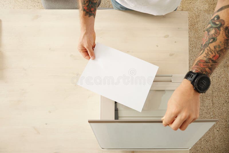 Printer scanner set stock image. Image of document, executive - 74822105