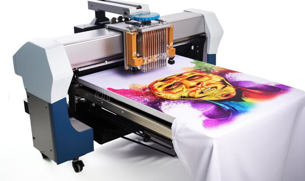 A Printer with a Unique Design Featuring a Mask Print Stock ...