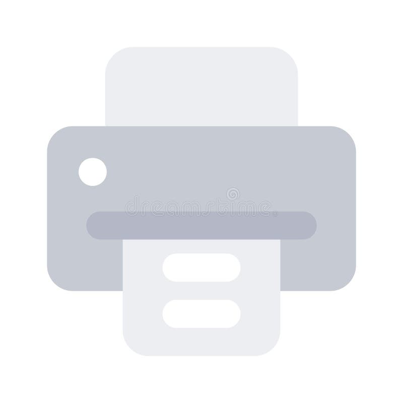 Printer Vector Design Ready To Use Icon Stock Vector - Illustration of ...