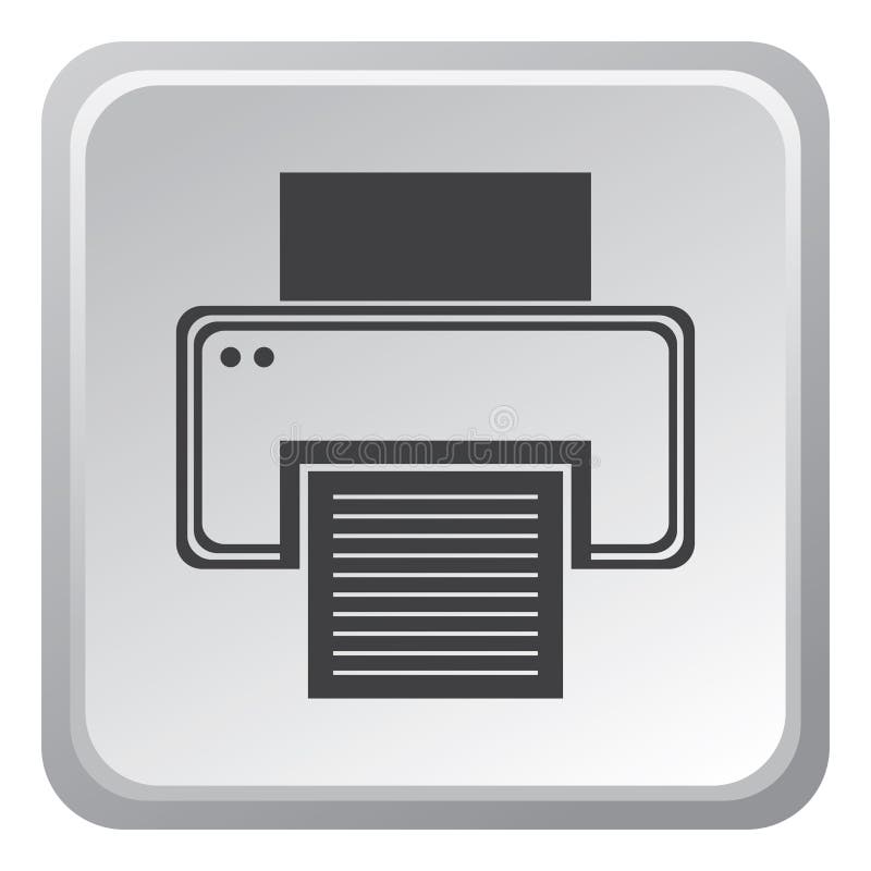 Printer. Vector Illustration Decorative Design Stock Vector ...