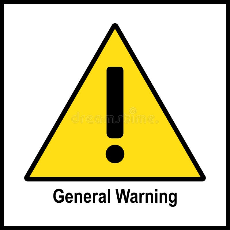 PrintGeneral Warning logo stock vector. Illustration of laboratory ...