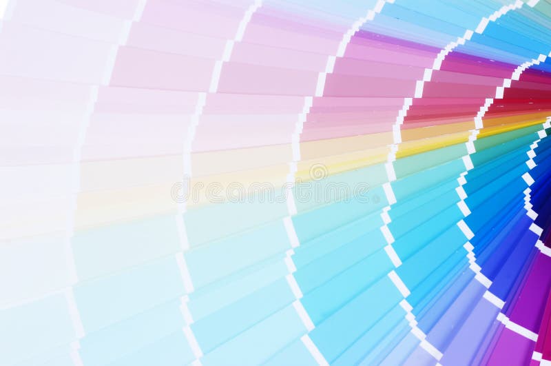 Colour scale stock image. Image of guide, pantone, colour - 7788289