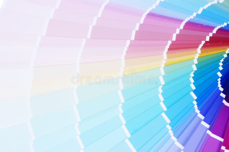 Printing color scale stock image. Image of paint, booklet - 7788277