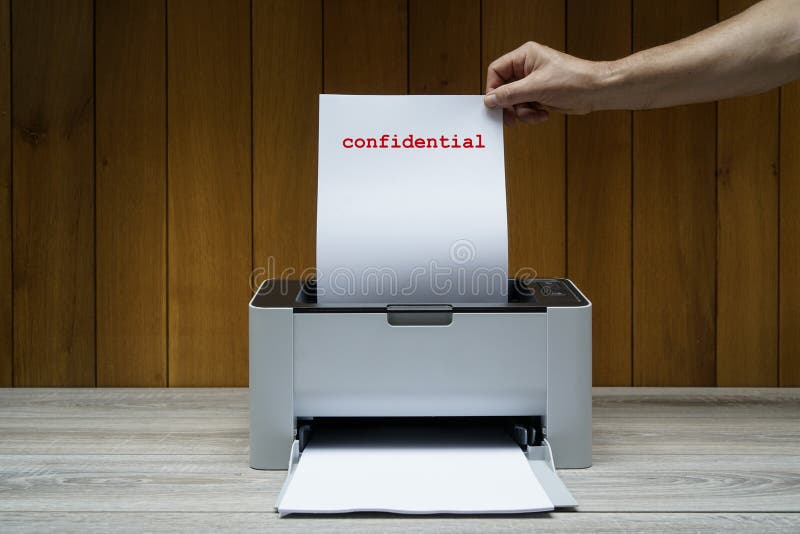 Confidential sheet stock photo. Image of mark, paperwork - 118847202