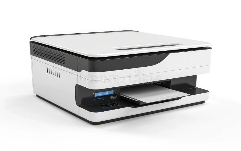 Printing Efficiency Champ, Isolated on White Background, Stock ...