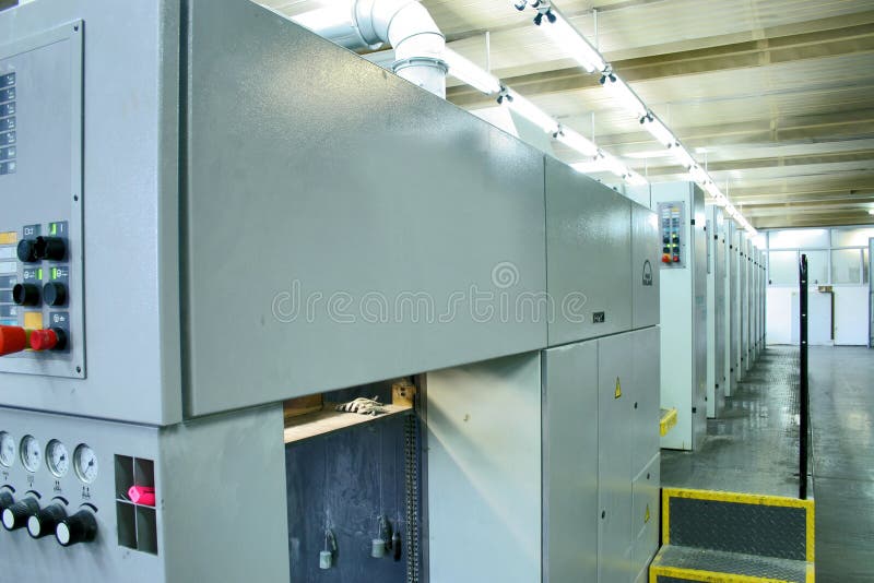 Printing house stock image. Image of books, shop, pantone - 1377423