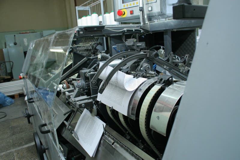 Paper Feeder - Printing Press Stock Photo - Image of feed, printing: 395036