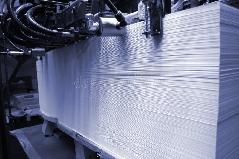 Printing house stock photo. Image of shop, offset, technology - 6367086