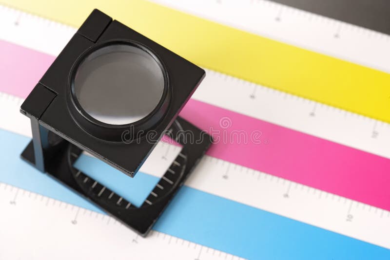 Printing inspection stock image. Image of offset, design - 14705405
