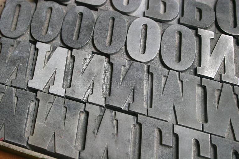 Printing letters stock image. Image of mark, letters - 13298783