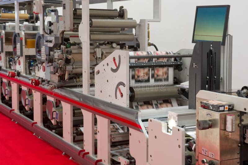 Printing machine stock image. Image of four, machines - 27125055
