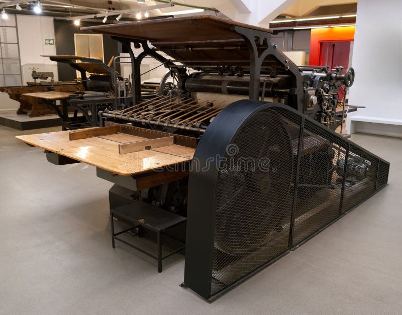 Printing, Machine, Printing House, Printing Industry, Technology Stock ...