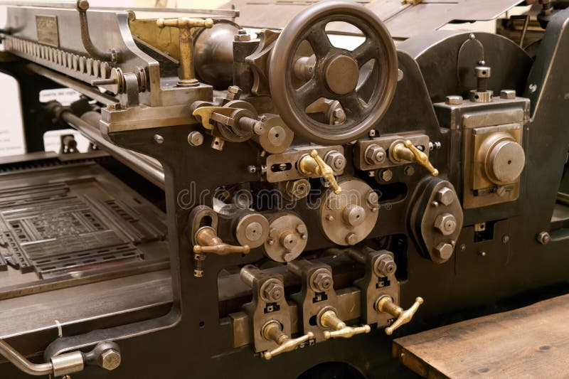 Printing, Machine, Printing House, Printing Industry, Technology Stock ...