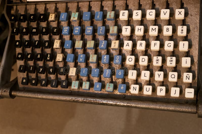 133 Linotype Machine Stock Photos - Free & Royalty-Free Stock Photos ...