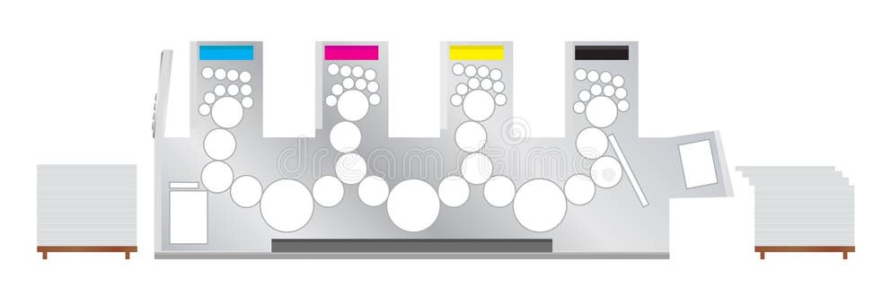 Offset Press Stock Illustrations – 3,747 Offset Press Stock ...