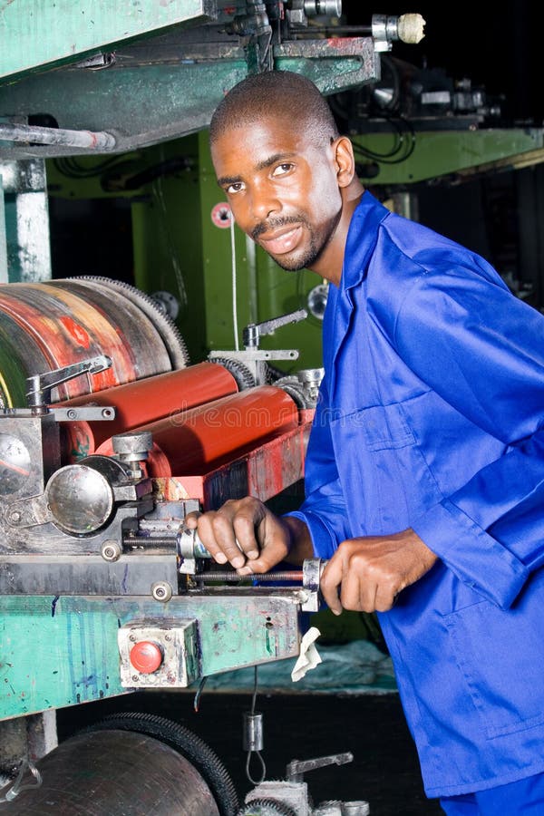 Printing machine operator stock photo. Image of inspector - 7671918 Printing machine operator stock photo. Image of inspector - 7671918