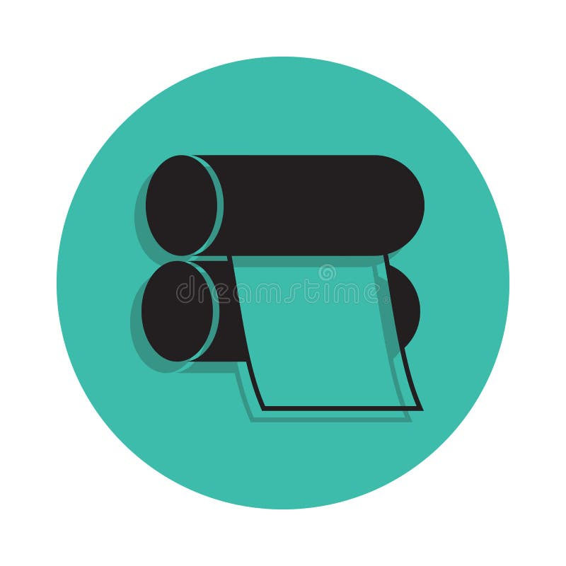 Printing Paper Icon. Element of Printing House for Mobile Concept and ...